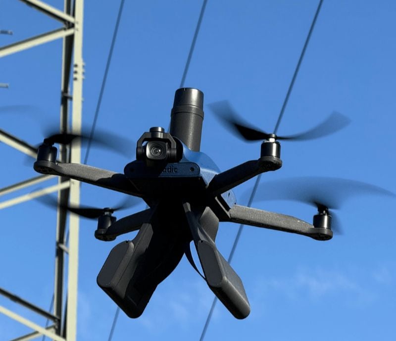 Self-Charging Drones Offer Utilities Continuous Line Maintenance - Tech Insights