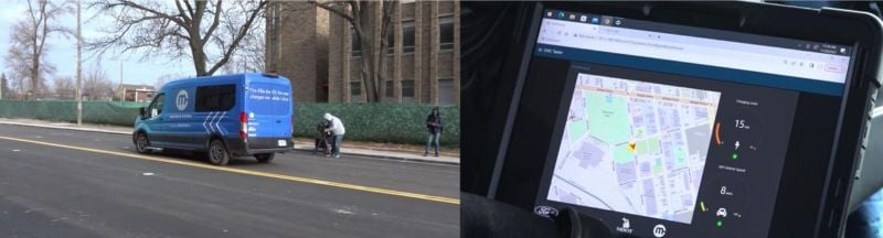 Detroit Tests Nation’s First Wireless EV Charging Road - News