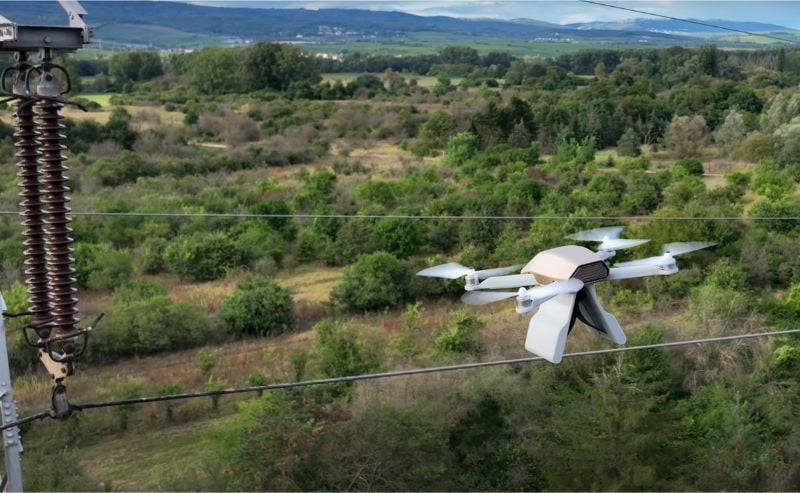 Self-Charging Drones Offer Utilities Continuous Line Maintenance - Tech Insights