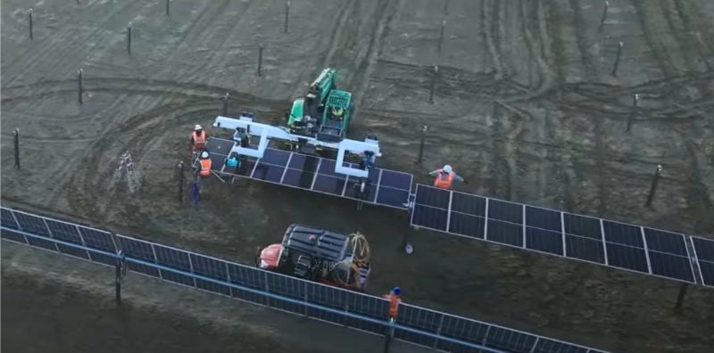 Portable Factories Automate Large Solar Installations - News