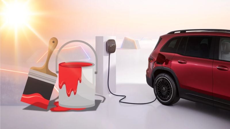 Pitch the Plug. Mercedes-Benz Can Power EVs With Solar Paint - News