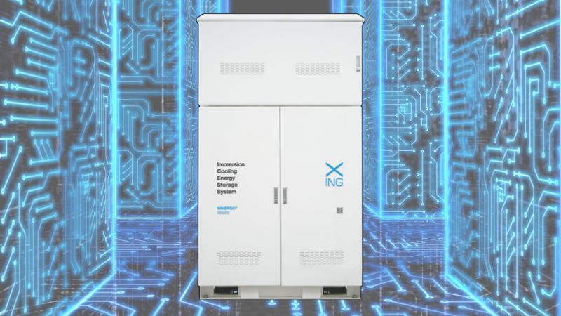 Hybrid System Features Immersion-Cooled Battery for AI Data Needs - News