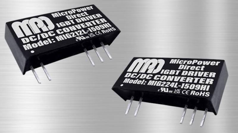 MicroPower Direct SiC DC-DC Converter Offers High Isolation - New Products