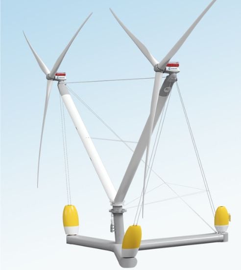 The X Factor: Twin Turbines Power Offshore Wind - News