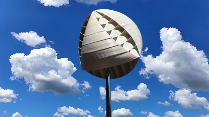 Wind-Catching Sphere Generates Energy from All Directions - News