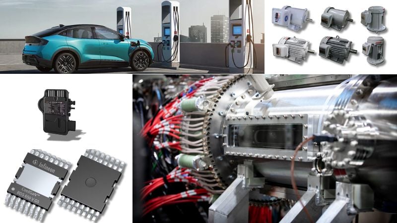 Briefs: Achievements in Motors, Fusion, GaN Switches, and V2X - News