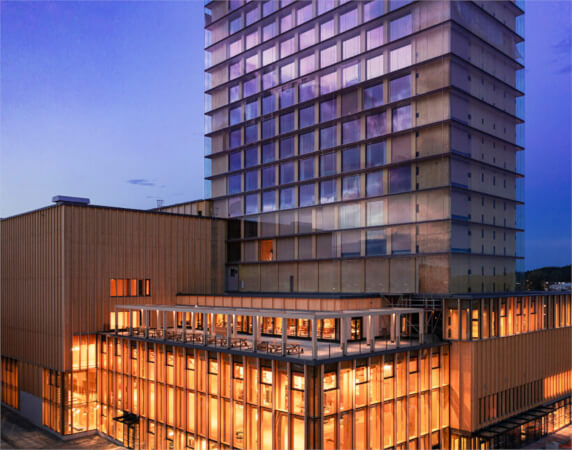 ABB Installs Battery Storage at Carbon-neutral Timber Building - News