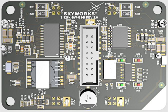 Skyworks, Wolfspeed Team Up on Gate Driver Board Design - New Products
