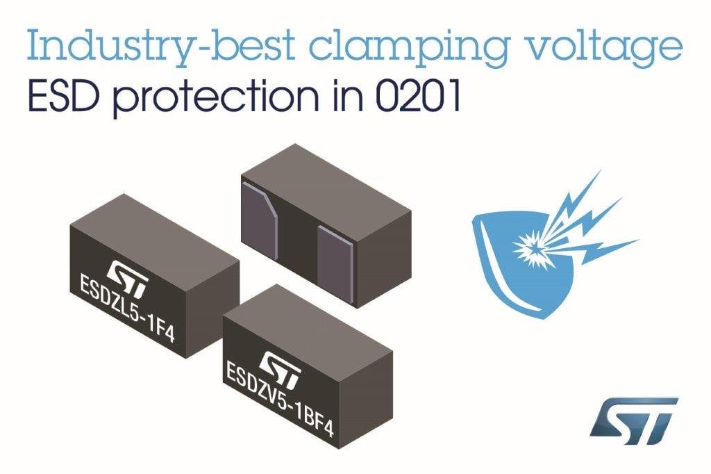 ESD-Clamping Diodes in 0201 Package - New Products