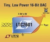 Linear Technology Announces New LTC2601 DAC - New Products