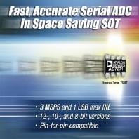 Analog Devices Offers AD727x Family of ADCs - New Products