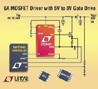LTC Intros New LTC4441 MOSFET Gate Driver - New Products