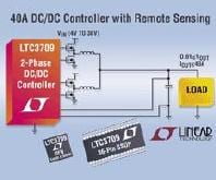 LTC Intros New LTC3709 Synchronous DC-DC Controller - New Products