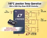 LTC Intros LTC3731H PolyPhase DC-DC Controller - New Products