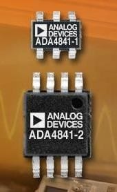 Analog Devices Adds New ADA4841 Op Amps - New Products