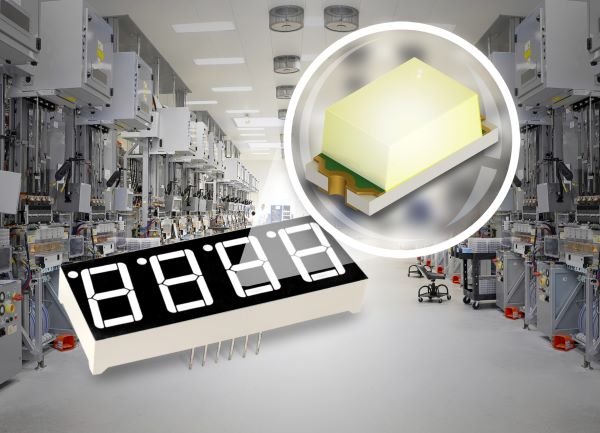 ROHM Announces New HighReliability 1608Size White Chip LED - New Products
