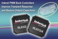 Intersil Announces New Family of Synchronous PWM Buck Controllers - New Products