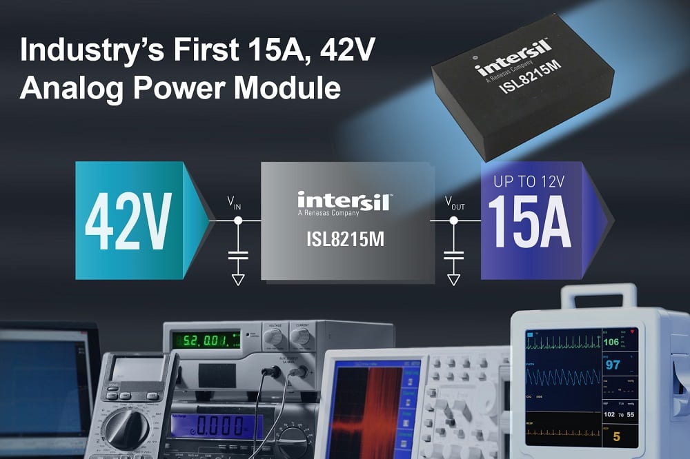 15A / 42V DC-DC Power Modules for Industrial and Medical Systems - New ...