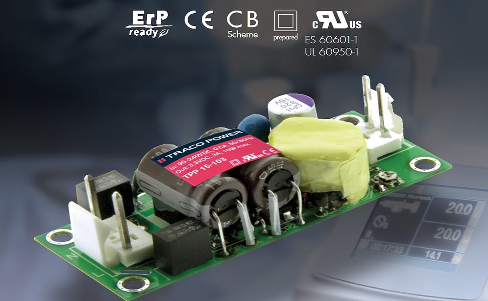 15W AC-DC for Industrial and Medical Type BF Applications - New ...