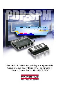 Fairchild Offers Integrated Approach to Plasma Display Panels - New ...