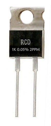 RCD Introduces Ultra- Precision Power Film Resistors to 0.025%, 2PPM ...