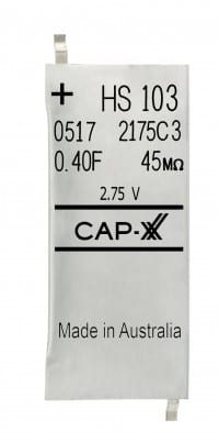CAP-XX Introduces New High-Temperature Supercapacitors - New Products