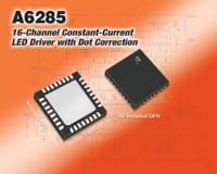 Allegro Introduces Two 16-Channel LED Driver ICs for Display Applications - New Products