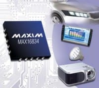 Maxim HB LED Driver Supports Green Lighting Designs - New Products