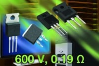 Vishay Releases New 600V Super Junction FET Power MOSFETs - New Products