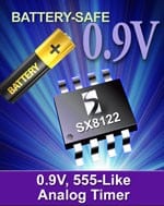 Semtech Introduces Single-Cell AA/AAA, 555-Like Analog Timer with ...