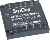 SynQor Announces New Line of High Power Industrial Half-Brick DC-DC Converters - New Products
