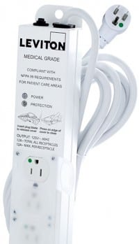 Leviton Adds Medical-Grade Power Strips for Use in Patient-Care Areas ...