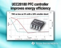 Next-Generation PFC Controller Improves Energy Efficiency - New Products