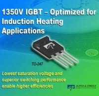 1350V IGBT Optimized for Induction Heating Applications - New Products