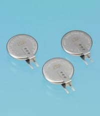 Coin-Type Lithium Rechargeable Battery Operates up to 85 C - New Products