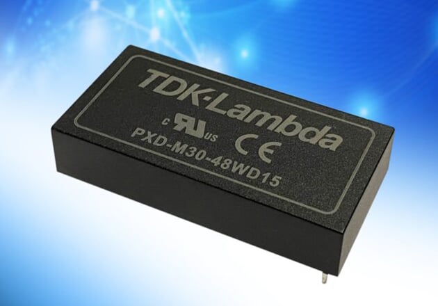 30W Medical and Industrial DC-DC Converters Have 5kVac Reinforced Isolation and Wide 4:1 Input ...