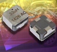 Low-Profile, High-Current Inductor with Integrated E-Shield - New Products