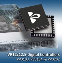 Digital Controller Family with VR12/12.5 Compliant Interface - New Products