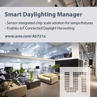 Sensor-Integrated Smart Lighting Manager for the IoT - New Products