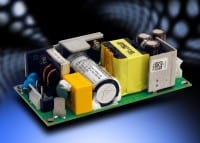 Medical 100W 2 x 4 Power Supplies have Long Capacitor Life - New Products