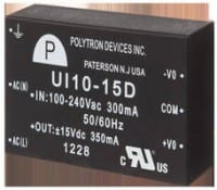 10-Watt Universal Input AC-DC Power Supplies - New Products