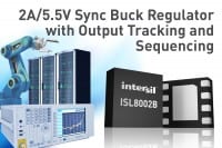 Synchronous Buck Regulator with Output Tracking - New Products