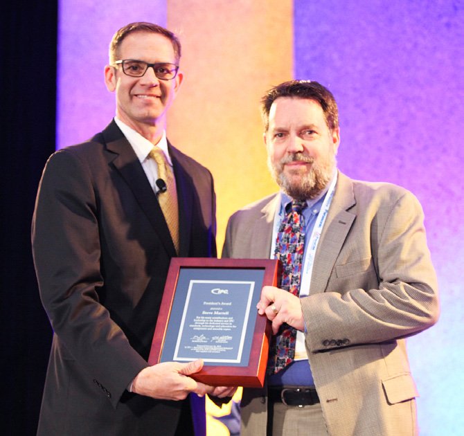 Sonoscans Steve Martell Wins IPC Presidents Award - New Products