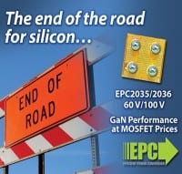 EPC eGaN Power Transistors Break Silicon Cost-Speed Barriers - New Products
