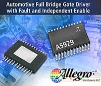 Automotive Full Bridge Gate Driver IC - New Products