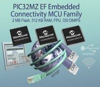 32-Bit MCUs target Embedded Control - New Products