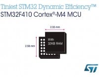 Smallest MCU in STMicro’s STM32 F4 Series Enters Production - New Products