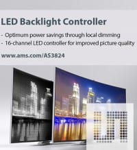 PWM Controller for 16 LED Channels with Dimming - New Products