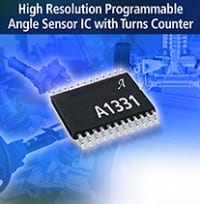 360 Degree Contactless High-Res Angle Position Sensors - New Products