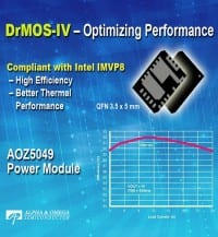 DrMOS-IV Synchronous Buck 35-Amp Power Modules - New Products